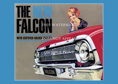 Ford Falcon XM Art Print – Falcon Golden Quality advertisement – 3 ...