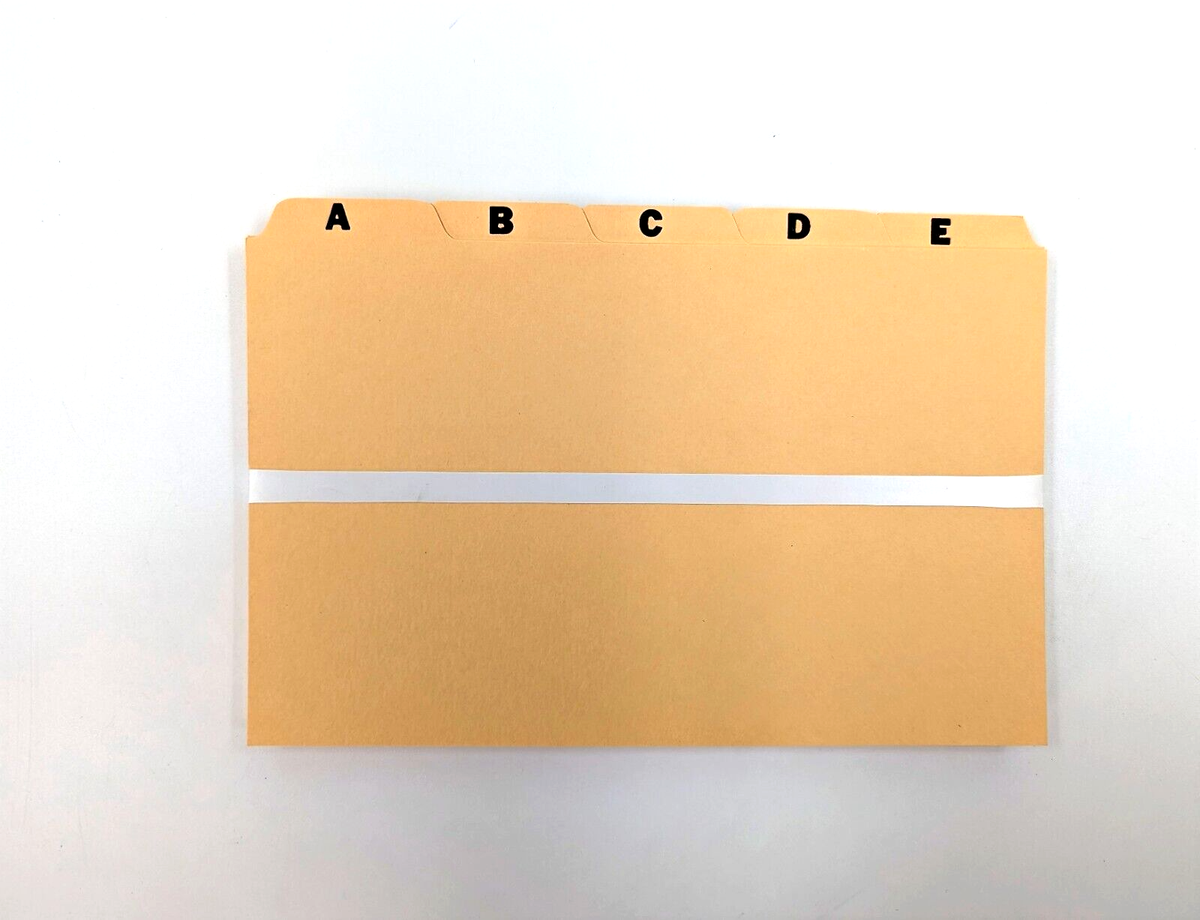 Vintage Index Card