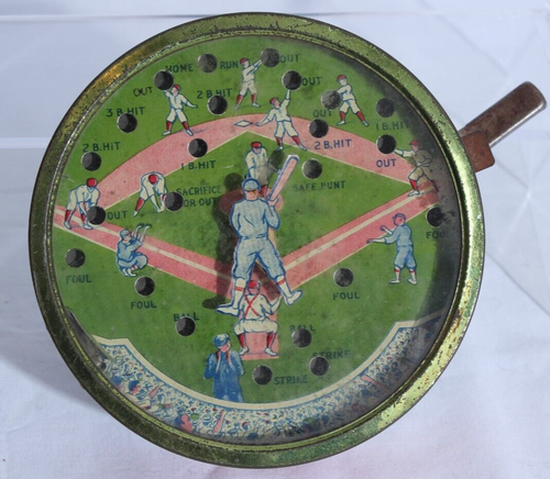 RARE! Antique Baseball Game , Mechanical Arcade Game | eBay