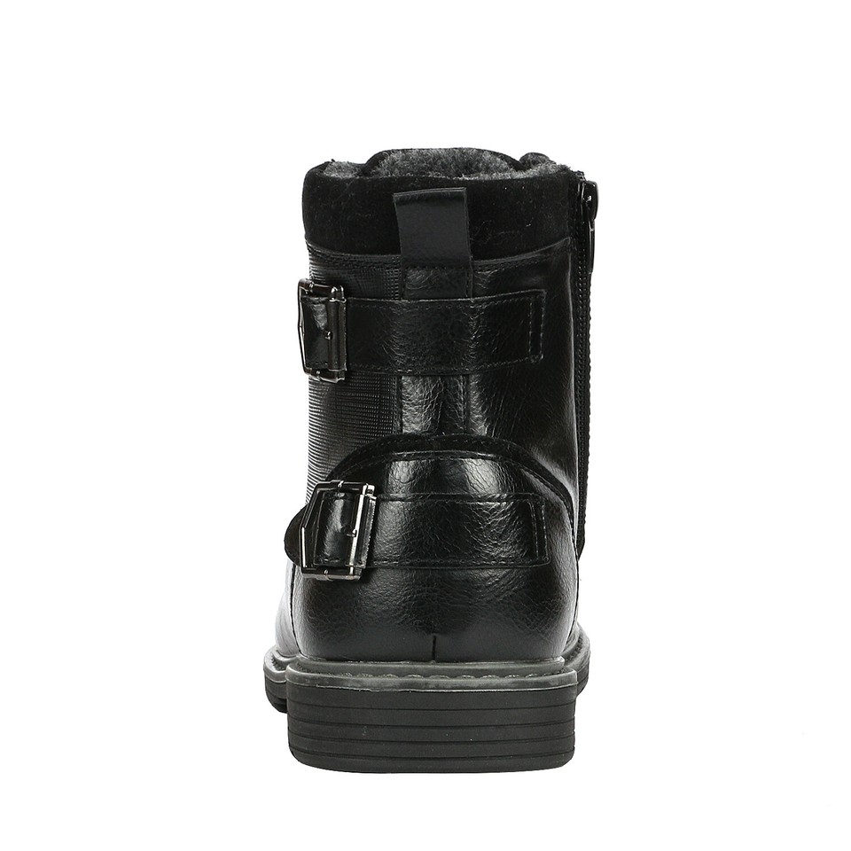 Men Motorcycle Boots Combat Riding Oxford Dress Chelsea Leather Shoes ...