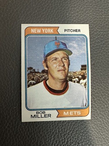 1974 Topps #624 Bob Miller New York Mets EX-MT | eBay