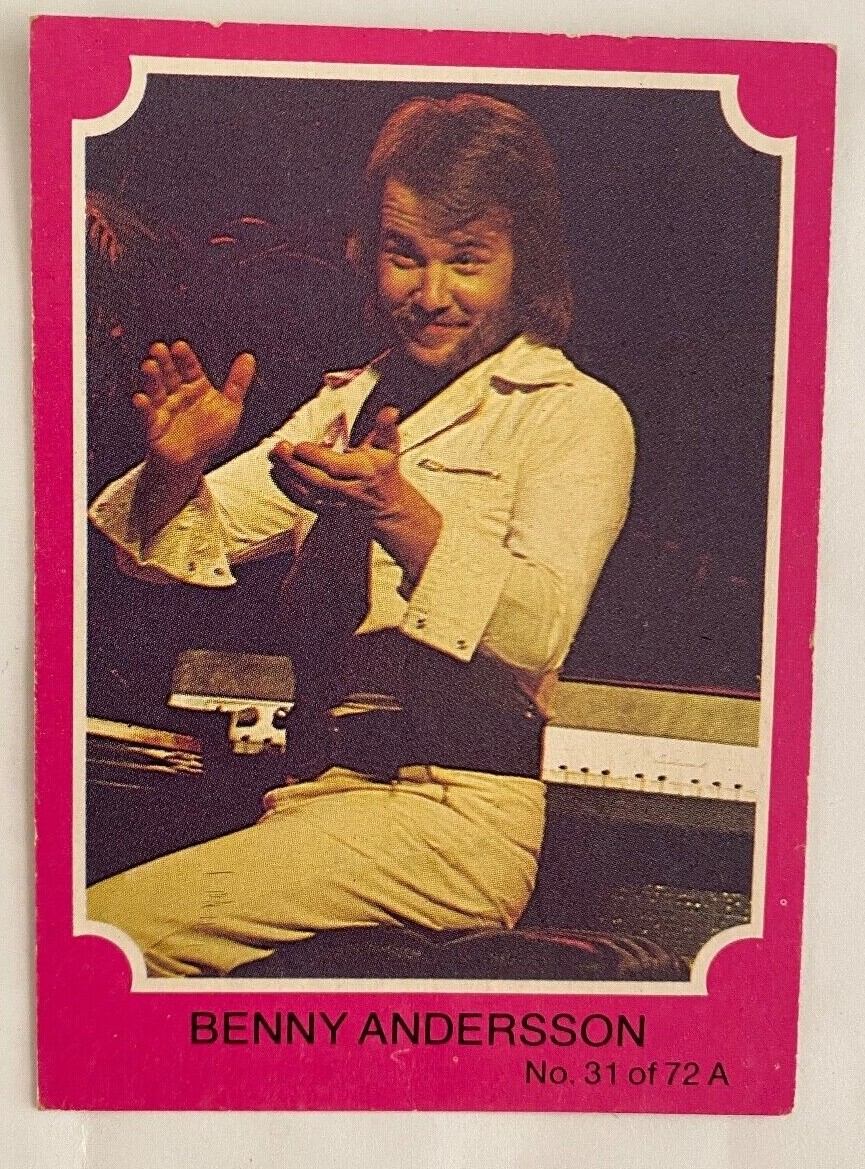 ABBA trading cards Australian Scanlens Pink series - Choose the card ...