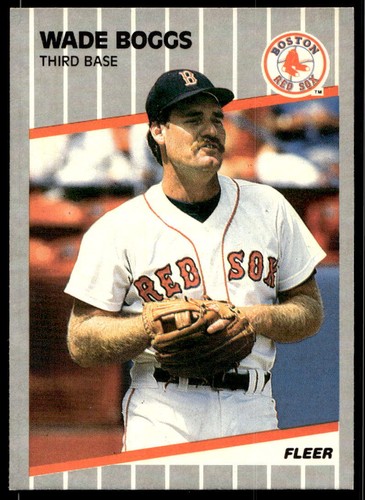 Wade Boggs 1989 Fleer 81 Boston Red Sox Baseball Card | eBay