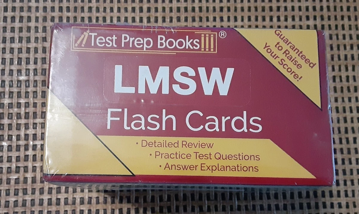 LMSW Exam Prep 2022 And 2023 Flash Cards: ASWB Masters, 55% OFF