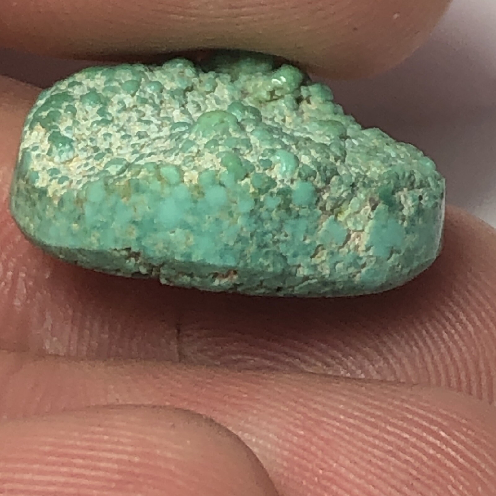20 Ct Natural, Untreated Lone Mountain Turquoise Botryoidal Nugget Cut ...