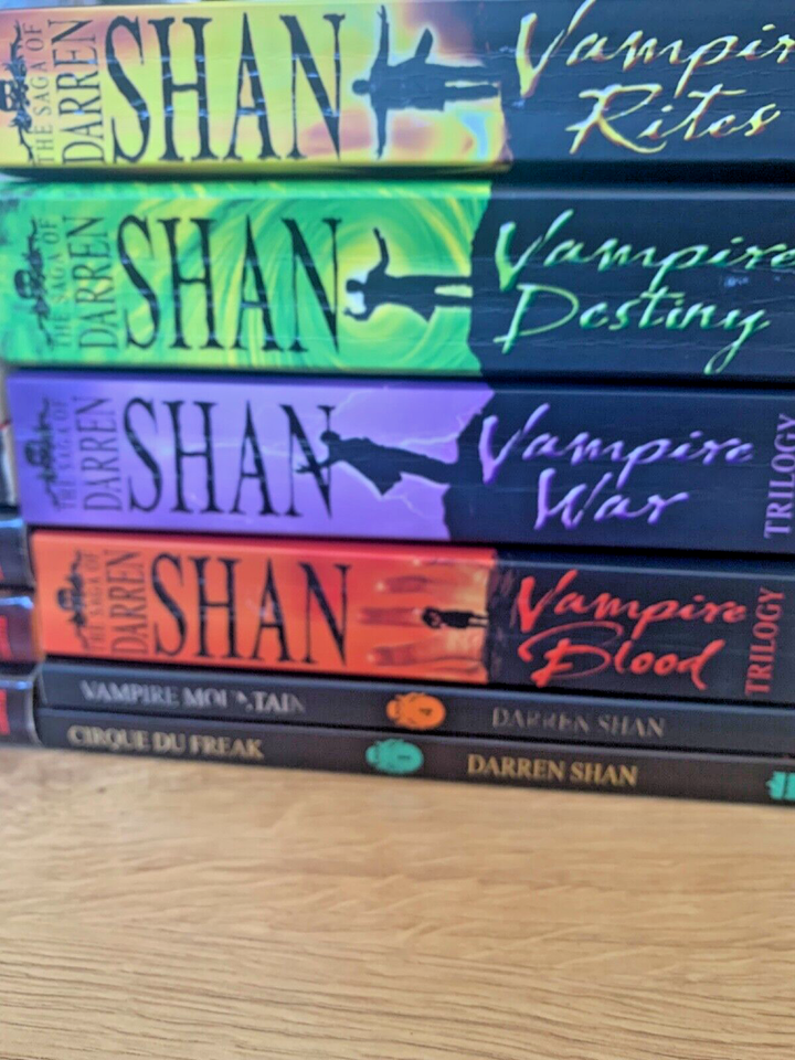 Darren Shan Book Bundle x 11 Vampire Zombie | eBay