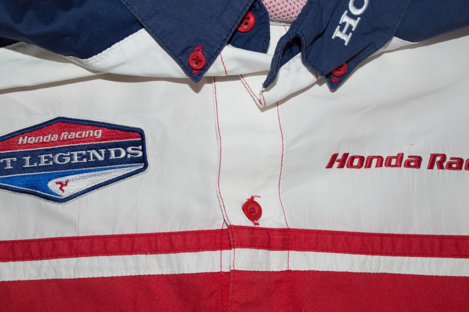 Honda Racing Legends TT Jersey Vintage Mens Polo Official Clinton Shirt ...