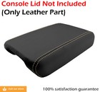 Fits 2007-2016 GMC Acadia Enclave PVC Leather Console Cover Black Beige ...