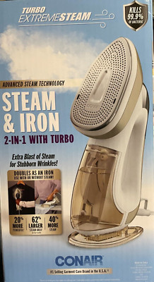 Conair Extreme Steam 2-in-1 Handheld Steamer & Iron | eBay