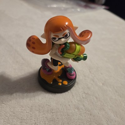 Amiibo Orange Inkling Girl Splatoon Super Smash Bros | eBay