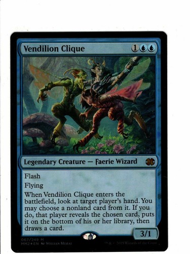 MTG Vendilion Clique Foil Modern Masters 2015 NM | eBay Australia