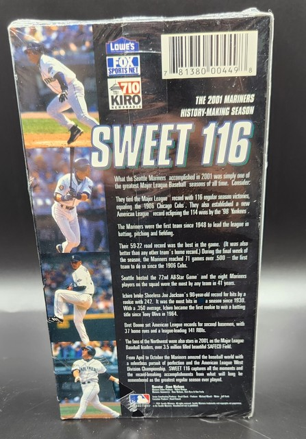 1995 Seattle Mariners "my Oh My " VHS Tape With DVD Ken Griffey Jr. for ...