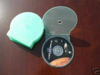 200 NEW GREEN CD/DVD CLAMSHELL CASES CSHELL - JS102 | eBay