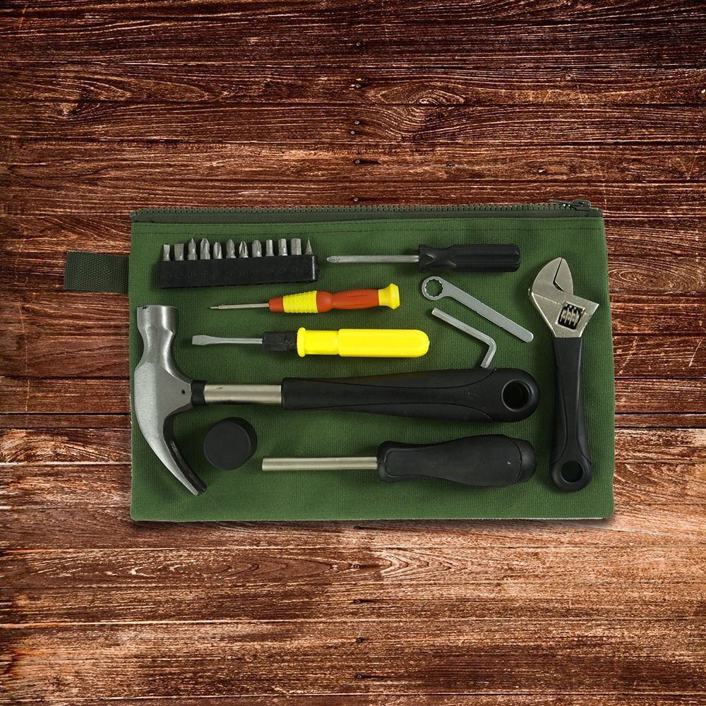 Practical Zipper Canvas Hardware Tool Bag Storage Bags Toolkit Pouch | eBay