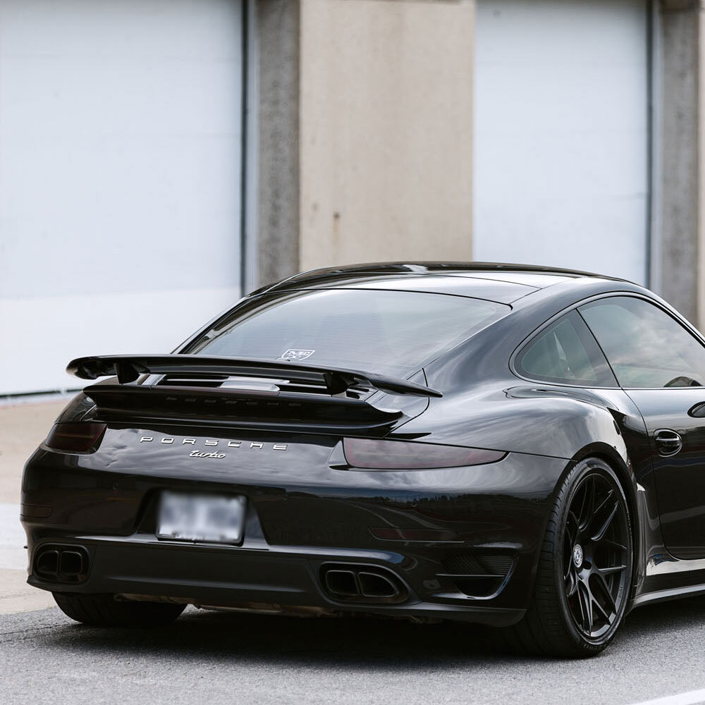 19" HRE FF01 FLOW FORM BLACK CONCAVE WHEELS RIMS FITS PORSCHE 997 911 4 ...