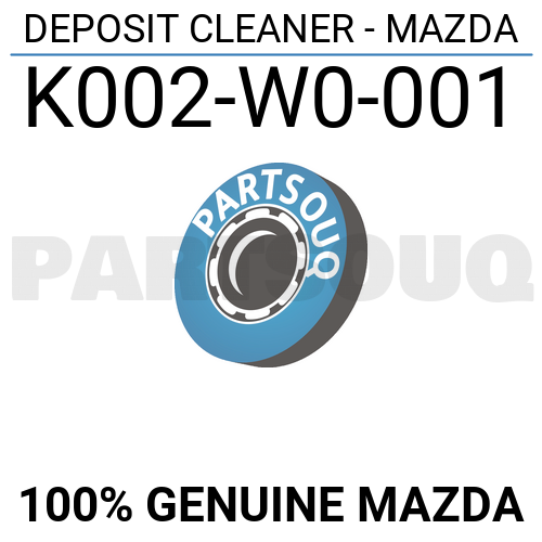 Genuine Mazda K002W0001 K002-W0-001 Deposit Cleaner | OE