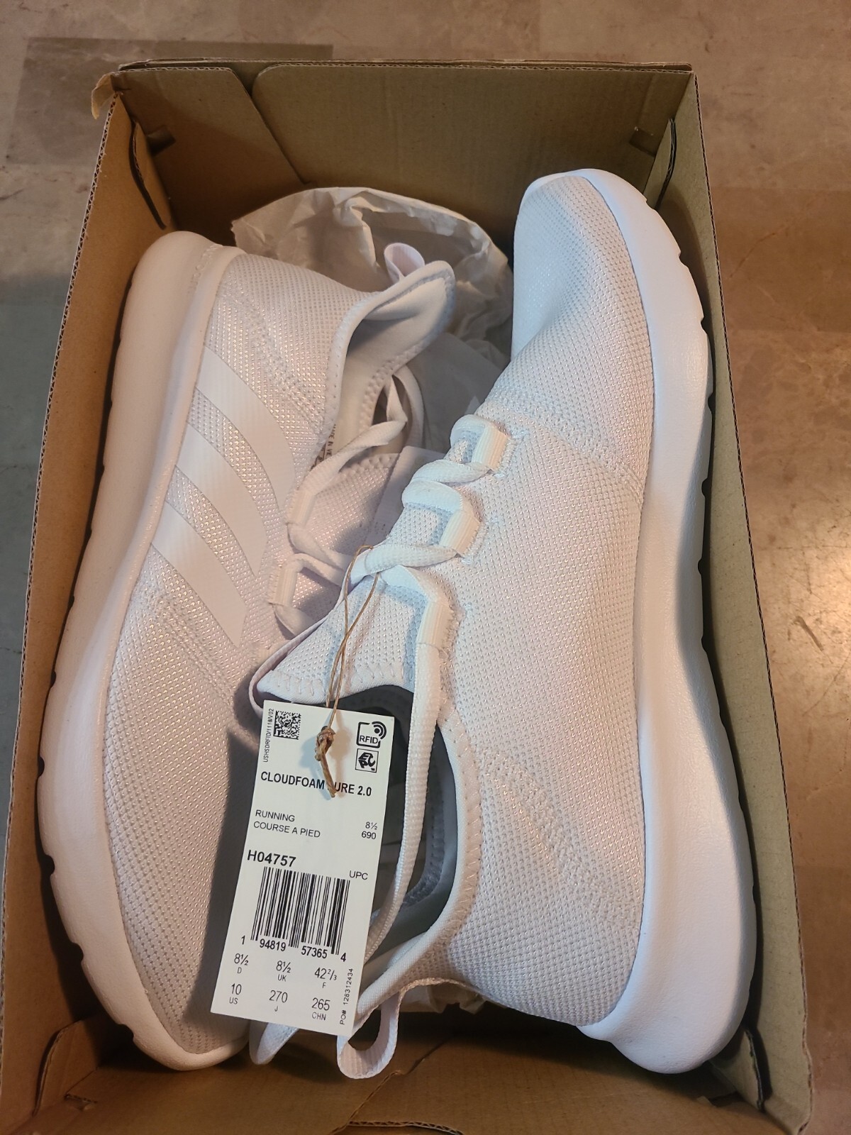 Size 10 - adidas Vario Pure Cloud White 2021 for sale online | eBay