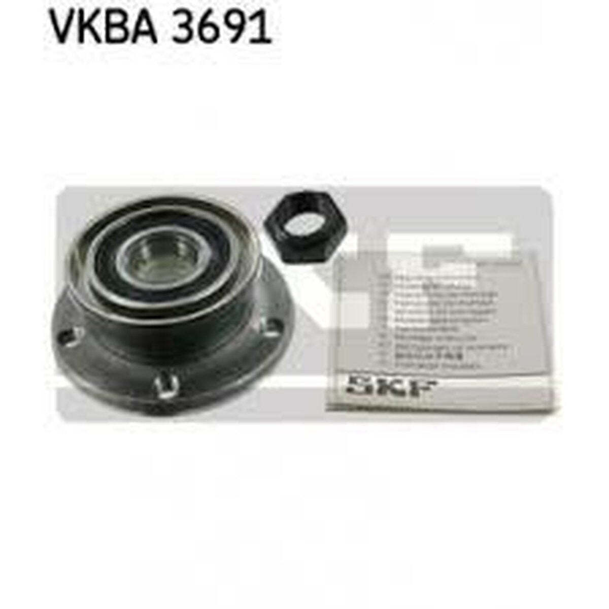 SKF Rear Wheel Bearing/Hub VKBA 3691 7316572469590 | eBay Australia