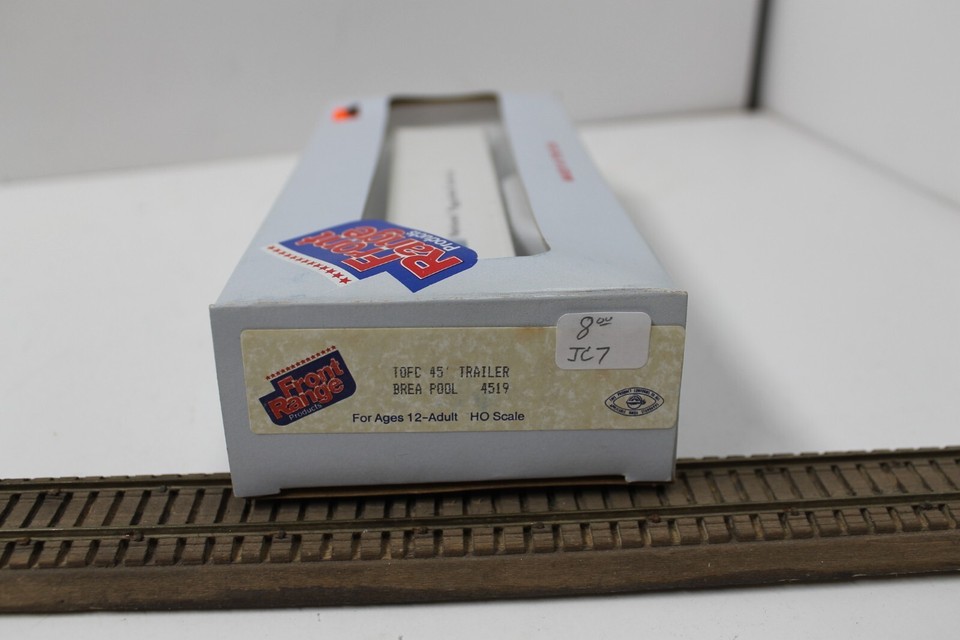 Front Range Products 4519 HO Scale Kit 45' TOFC Trailer National KCSZ ...