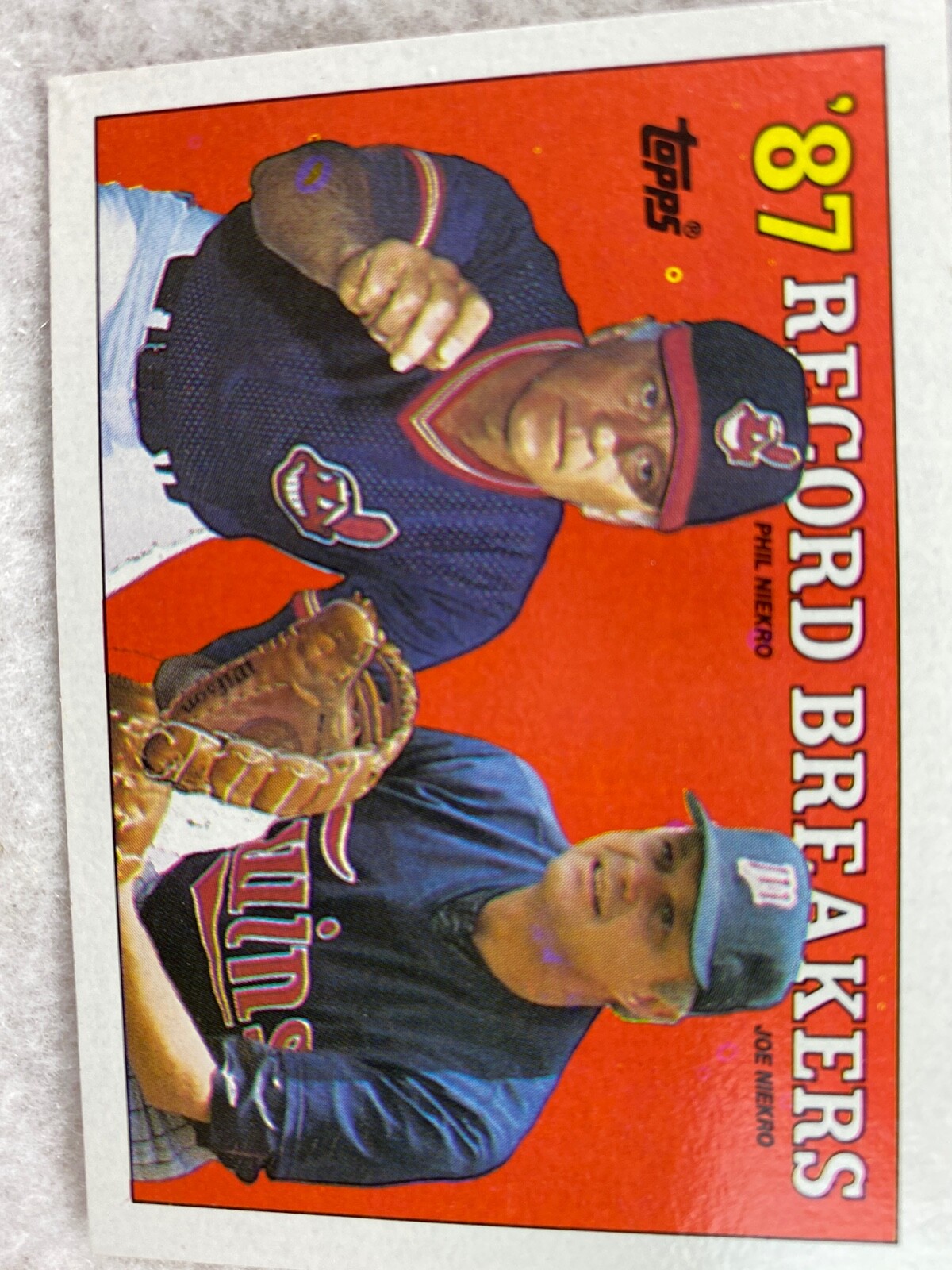 Topps Baseball ‘87 Record Breakers Six cards | eBay