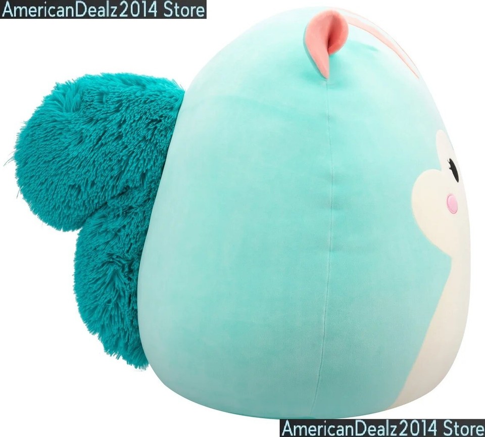 Squishmallows JUMBO Serene Teal Squirrel 24" Plush Toy ⭐ ~ 2025 RARE!! NEW | eBay