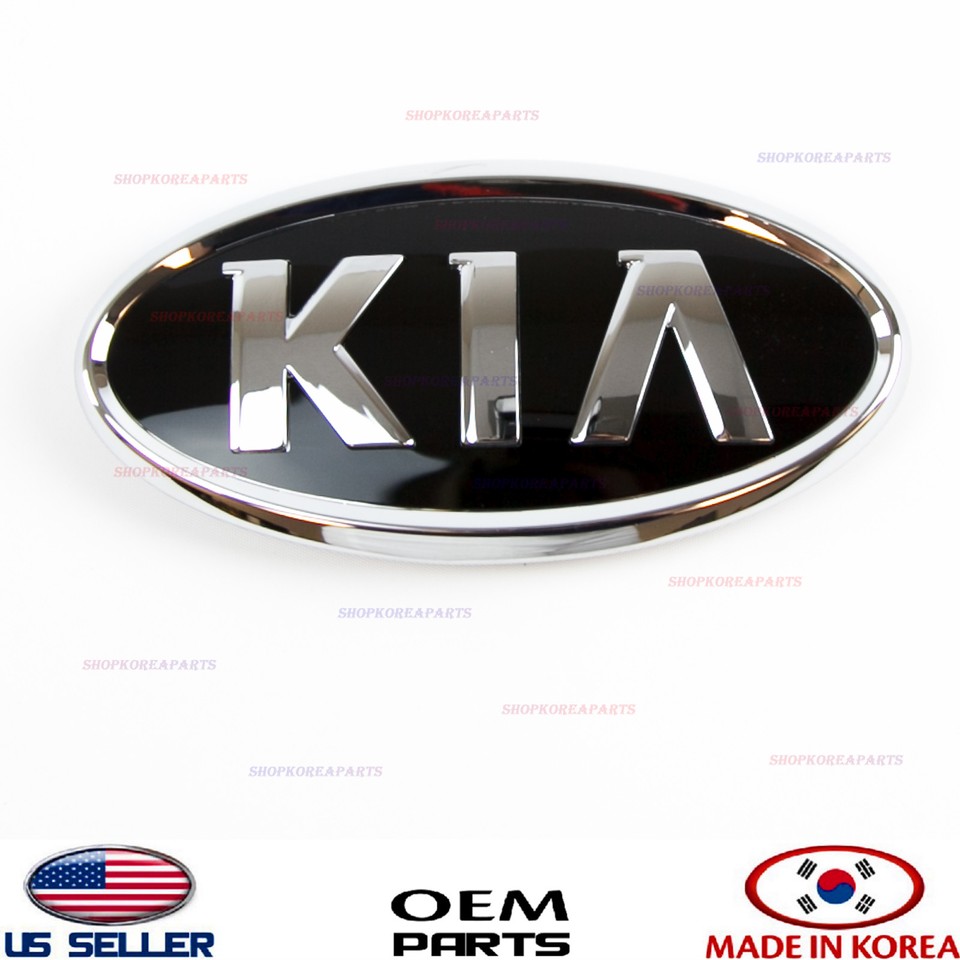 Genuine Front Grille Emblem -KIA- OEM Optima 2009-2010 / Rondo Sorento ...
