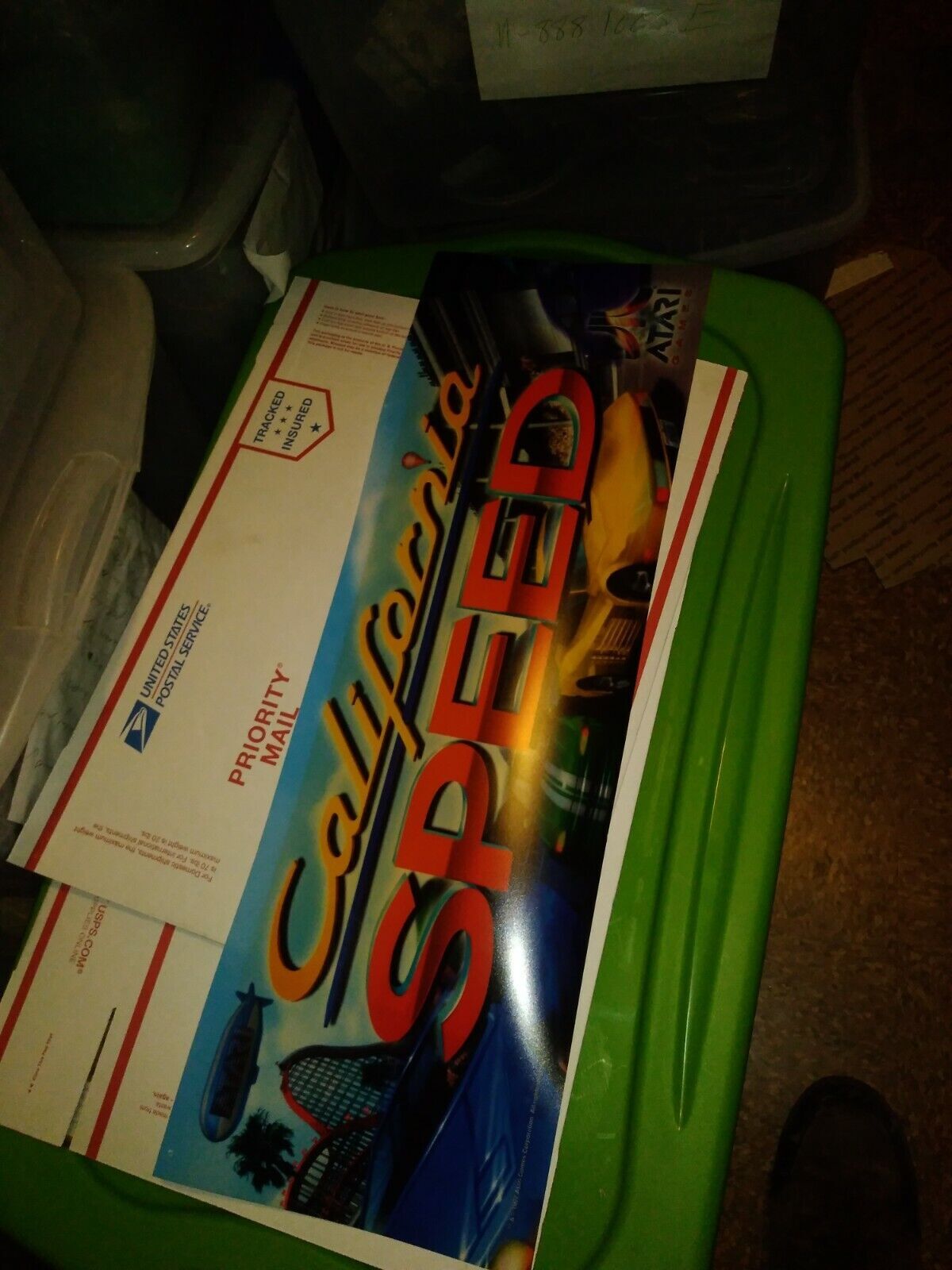 california speed arcade marquee #25 | eBay