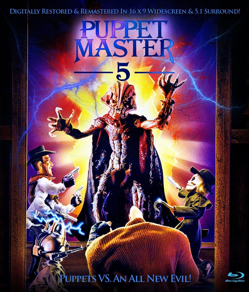 Puppet Master 5 (Blu-ray) Gordon Currie Chandra West Ian Ogilvy Teresa ...