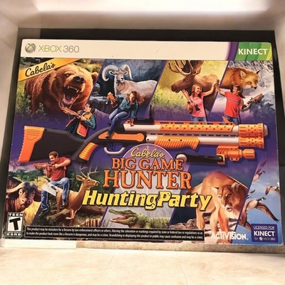 Cabela's Big Game Hunter: Hunting Party Microsoft Xbox 360 Complete Gun ...