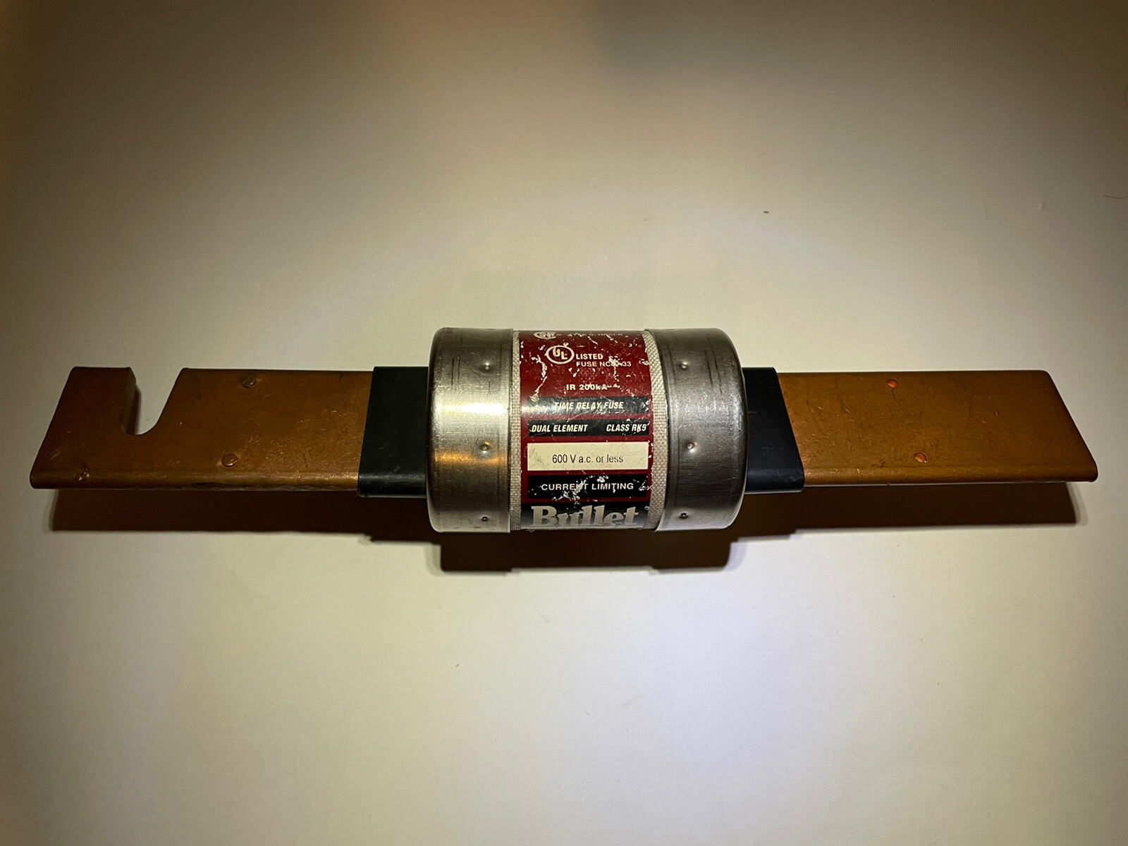 EDISON FUSEGEAR - ECSR400 BULLET TIME DELAY DUAL ELEMENT FUSE 600VAC | eBay