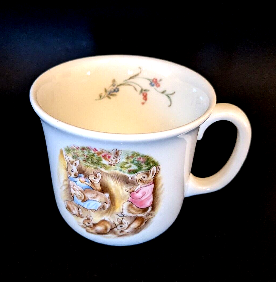 Royal Albert Beatrix Potter THE FLOPSY BUNNIES Tea Cup Children’s Mug ...