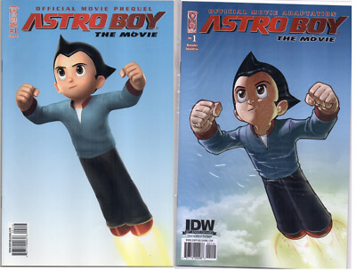 ASTRO BOY: Official Movie Prequel & Adaptation #1 RARE Retailer VARIANT ...