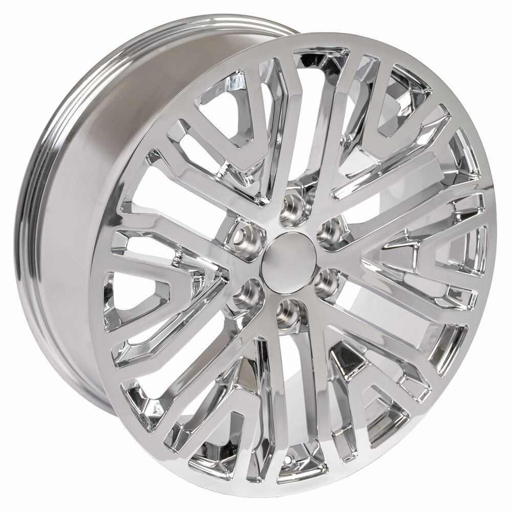 22 inch Chrome 5906 Wheels SET (4) Fit GMC Sierra Yukon 22" Rims ...