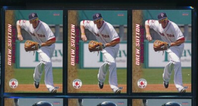 Lot (3) 2013 Choice #10 Drew Sutton Pawtucket Red Sox (CO44) SWSW6 | eBay