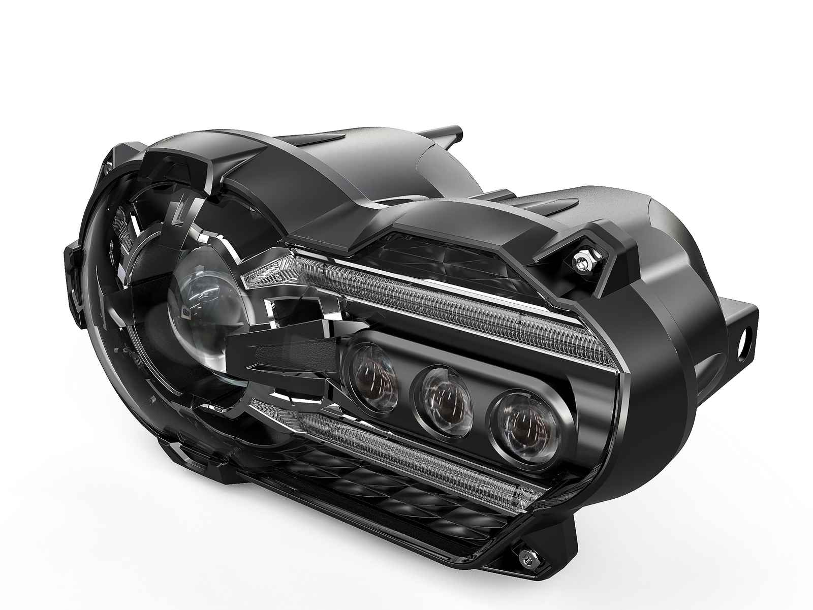 LED Headlight High Low Beam with DRL For R1200GS 2004-2012 R1200GS ADV ...