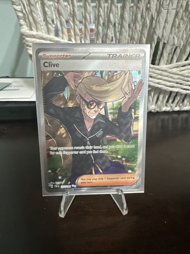Clive SV: Paldean Fates 227/091 Ultra Rare Full Art Pokémon TCG | eBay