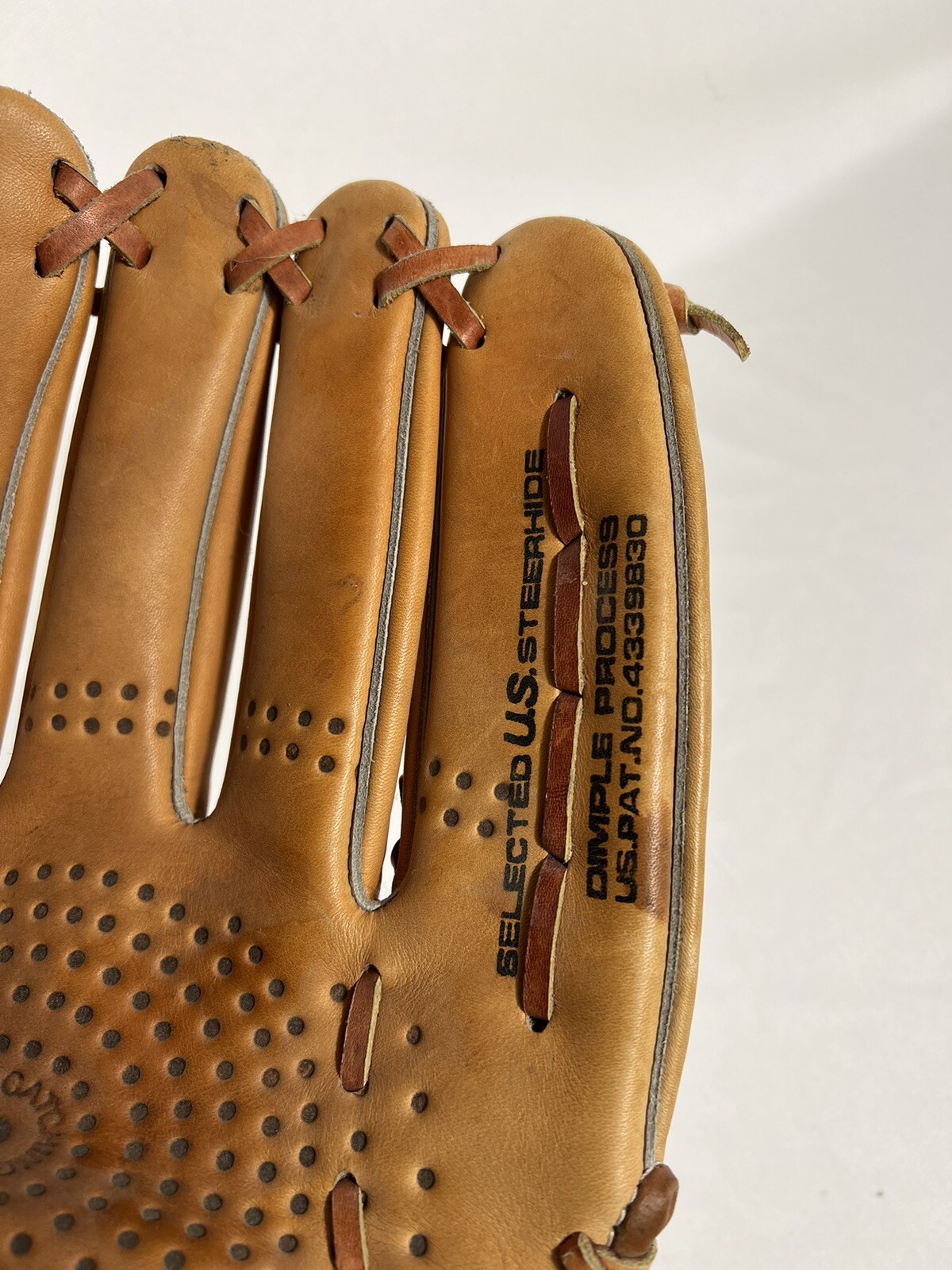 SSK Dimple-ll SBG-78 Leather RHThrowing Baseball Glove. Steerhide. Big ...