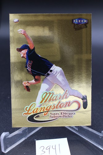1999 Fleer Ultra Baseball Mark Langston - San Diego Padres Gold ...