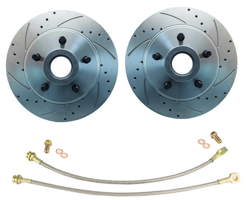 1959-1971 Dodge D100 Performance Disc Brake Conversion (Wheel Kit Only ...