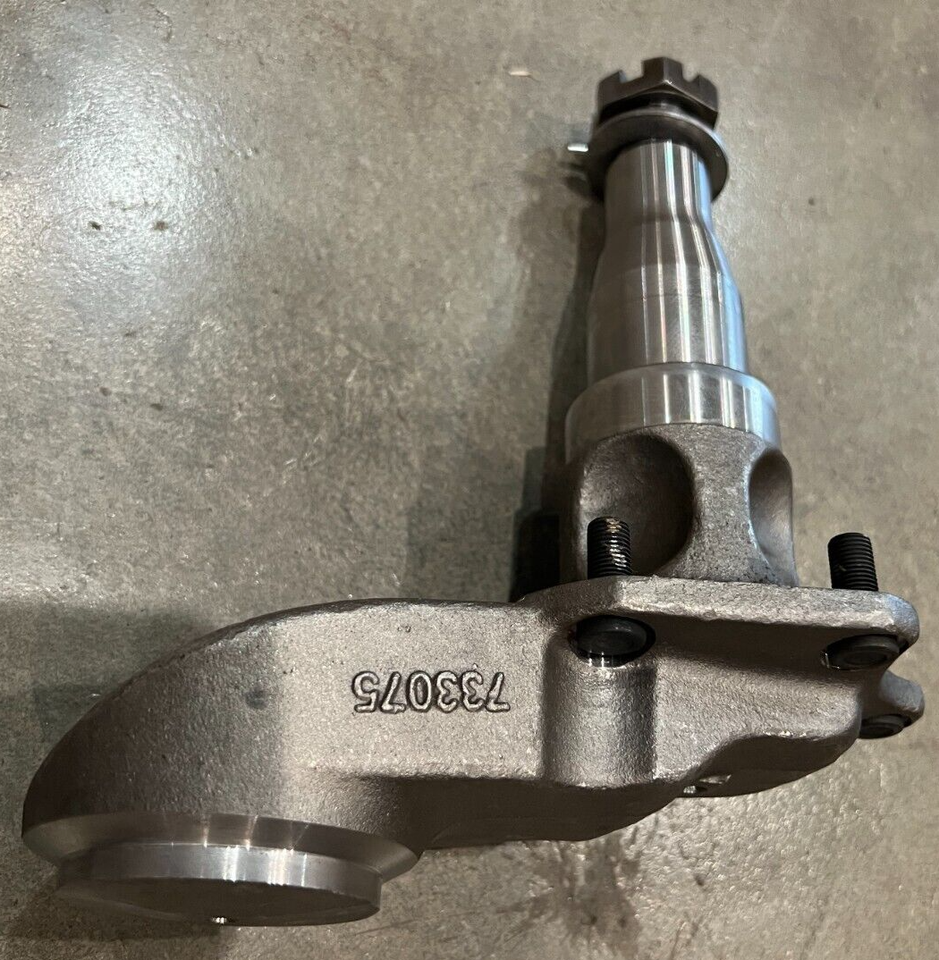 EZ Lube SHORT 4" DROP SPINDLE 5.2K - 7K Axle Trailer 5200 - 7000 # lbs ...