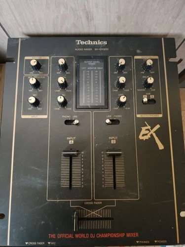 Technics SH-EX1200 DJ Mixer – Power On Tested Only, No Adapter | eBay