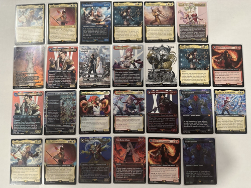 MAGIC FINAL FANTASY LOT OVER 400 MYTHICS,SURGES,RARES &THROUGH THE AGES ...