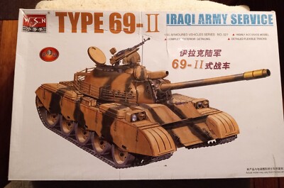 Trumpeter 1/35 Iraqi T-69 Type II Tank Model Kit MISB 00321 Iran Iraq ...