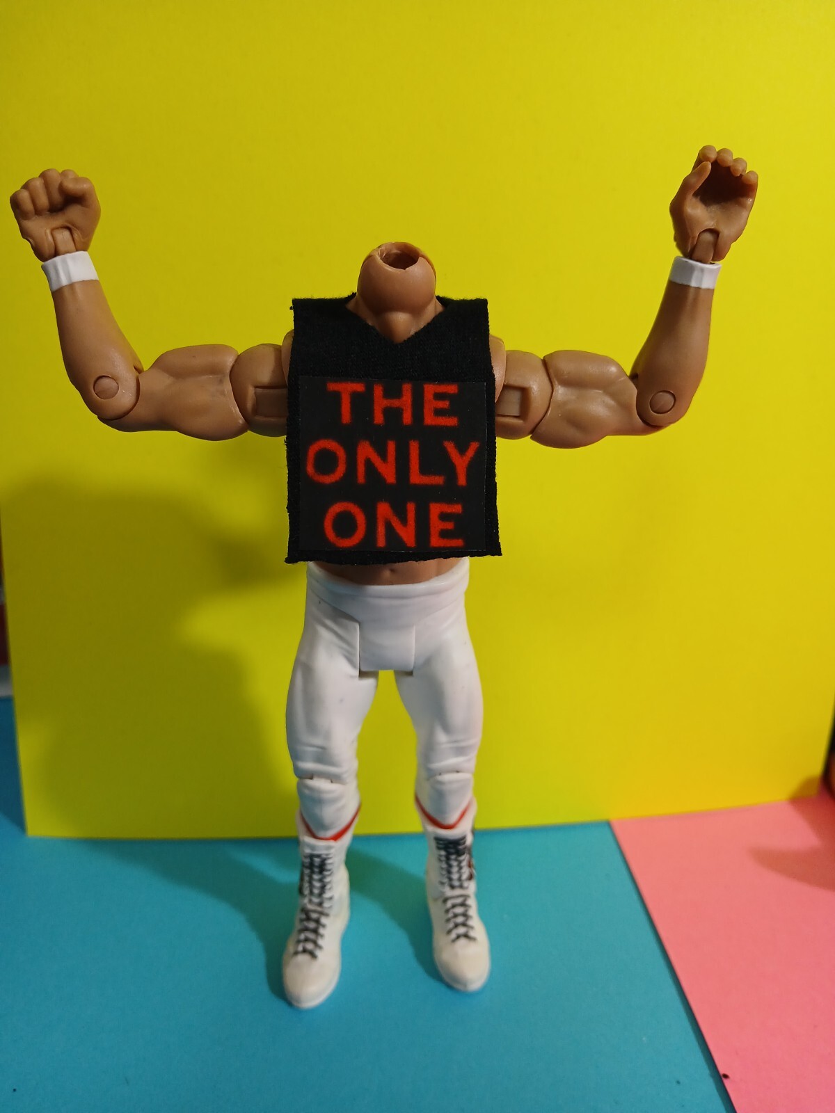 Roman Reigns Only 1 Custom Wrestling Action Figure Shirt | eBay