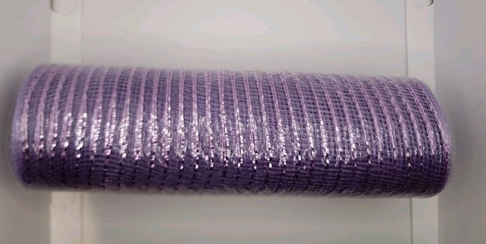 Hobby Lobby 10" Purple Polypro Mesh Ribbon Decorative Mesh New | eBay