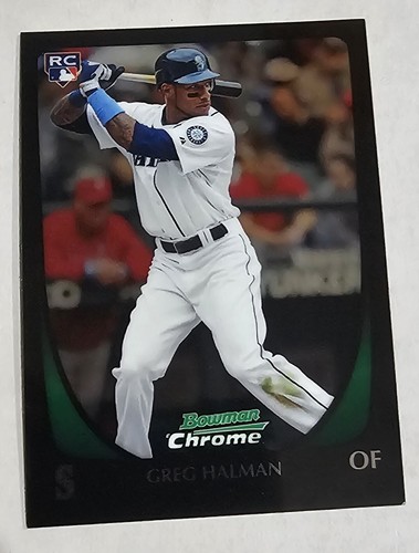 2011 Bowman Chrome Baseball Trading Card Seattle Mariners 178 Greg ...
