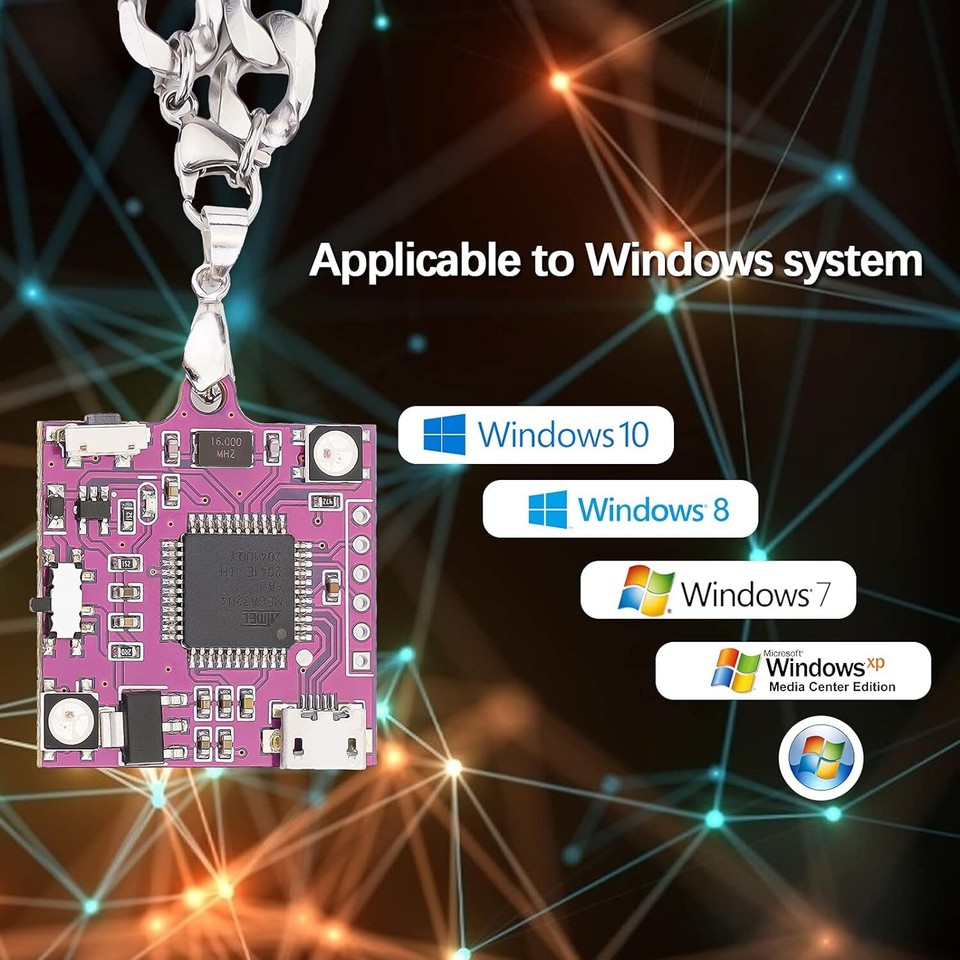 Ar Duino Starter Kit Leonardo Microcontroller Necklace Hacker Tool Atmega32u4 | eBay