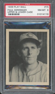 1939 Play Ball Baseball #15 Paul Derringer PSA 8 | eBay