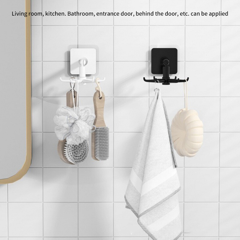 Kitchen Hook Multi-Purpose 360 Degrees Rotated Rotatable Rack For ...