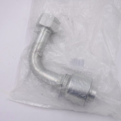Gates G25181-2020 MegaCrimp 1-1/4"x 6.22" Fem JIC 37° Flare Swivel 90 ...